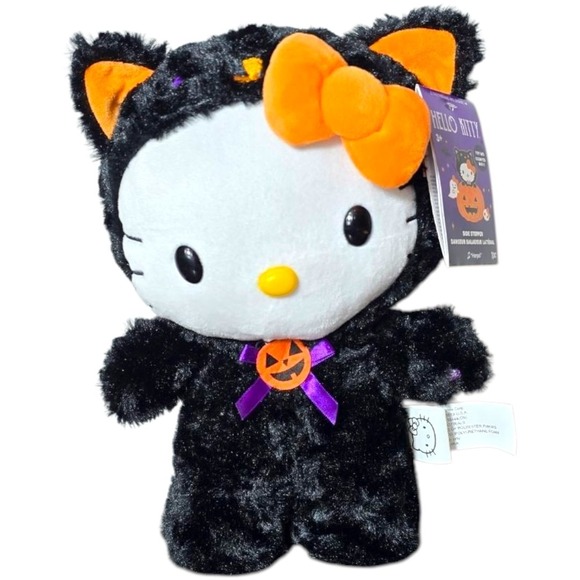 Hello Kitty | Toys | Hello Kitty Animated Halloween Black Cat Side ...